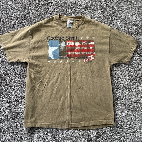 Aaa | Shirts | Vintage George Strait Graphic Tshirt | Poshmark
